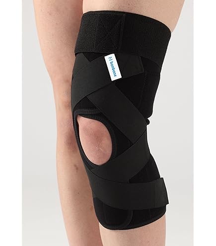 Amazon.co.jp: bonbone 膝サポーター M.ACLest(マクレスト)黒 右M